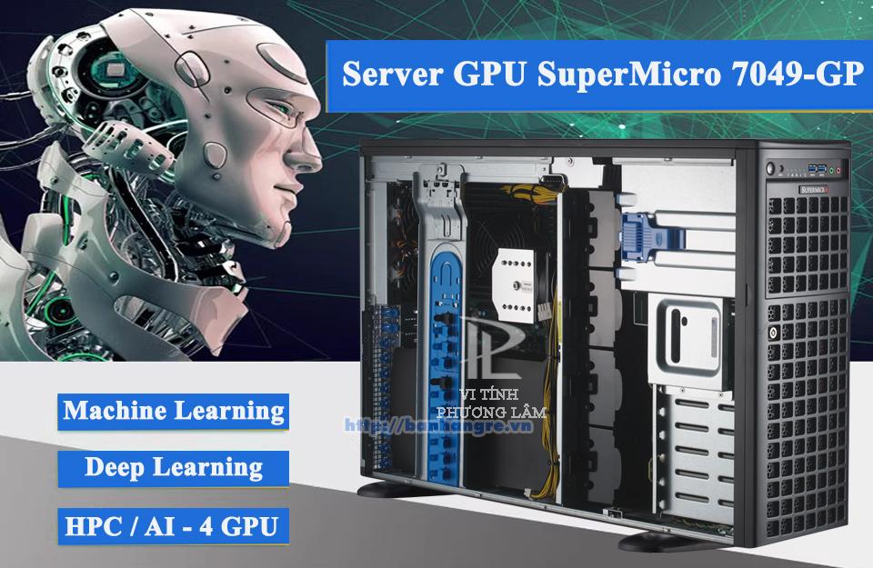 SuperMicro GPU 7049GP-TR | Dual Xeon Platinum 8260 (48 Core / 96 Luồng ...